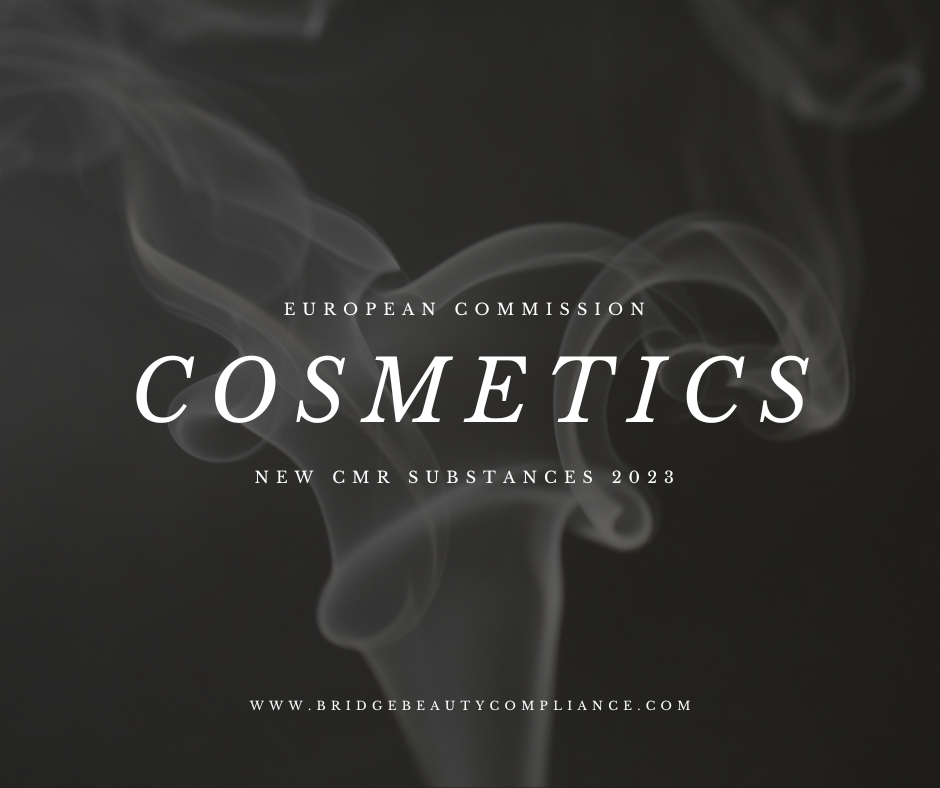 New CMR Substances for 2023 – BRIDGE BEAUTY COMPLIANCE